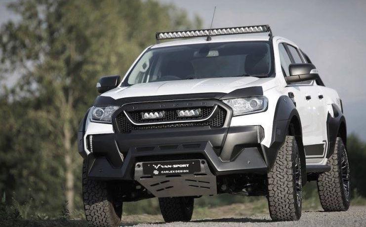 Ford Ranger M-Sport Modded With Raptor Kit - Automacha