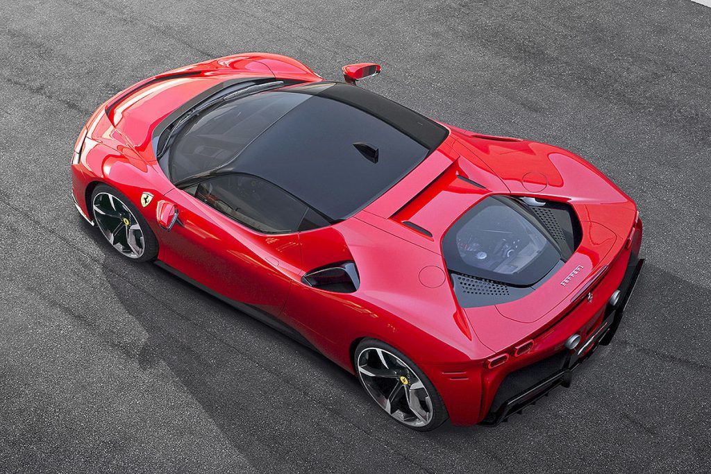 Ferrari SF90, hybrid power with 1000bhp - Automacha