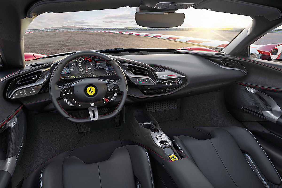 Ferrari SF90, hybrid power with 1000bhp - Automacha