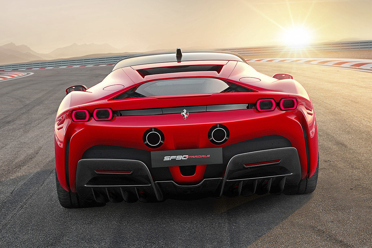 Ferrari SF90, hybrid power with 1000bhp - Automacha