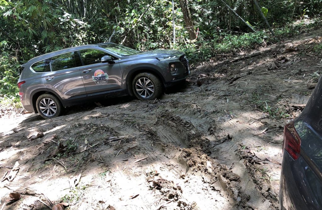 Hyundai Santa Fe 2019 model test driven in the wild - Automacha
