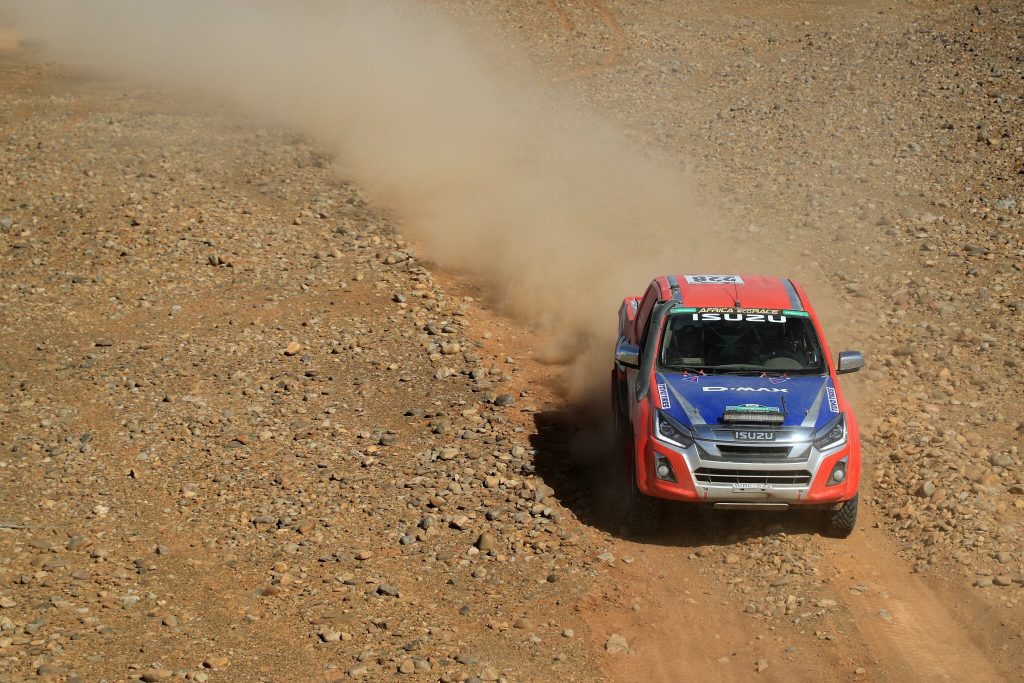 Isuzu's 1.9L diesel races again in the Africa Eco Race 2020 - Automacha