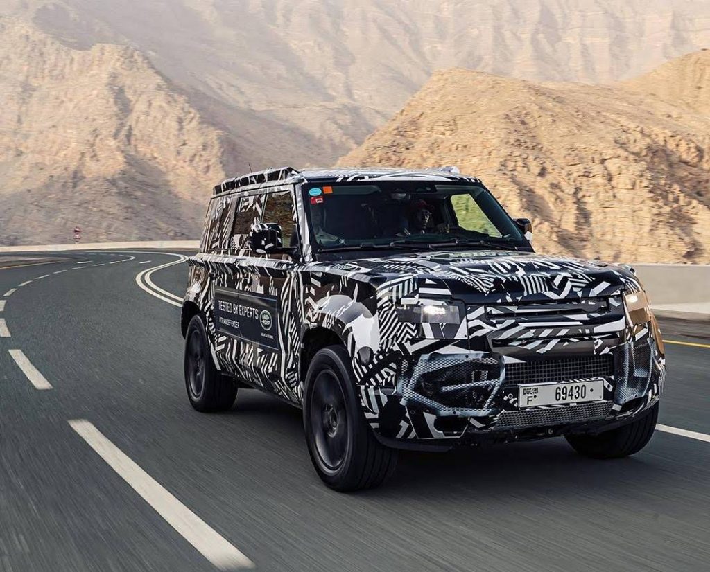 Red Cross Testing The NEW Defender In The Desert - Automacha