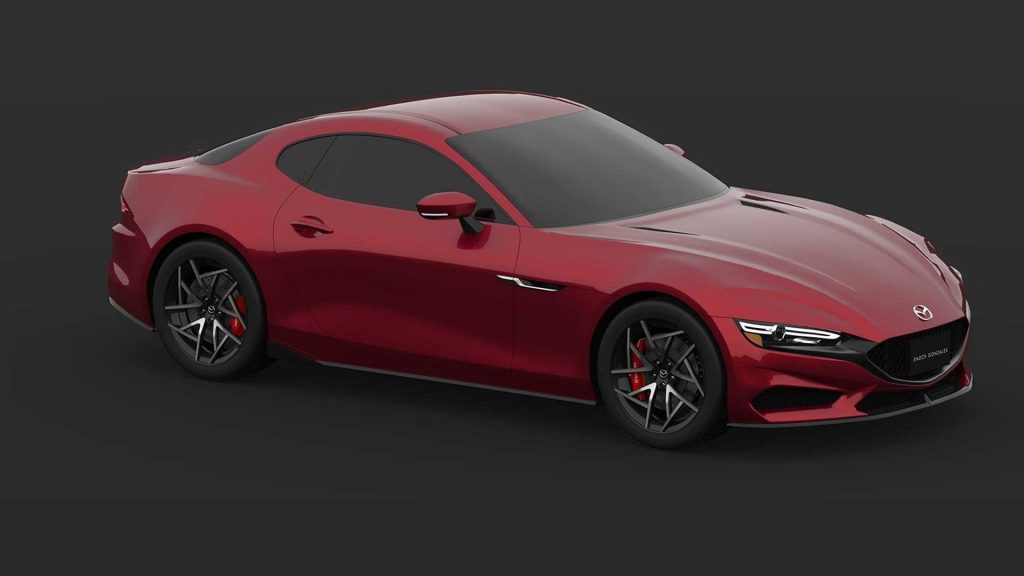 Mazda RX-7 2022 model render by Mazda enthusiasts - Automacha