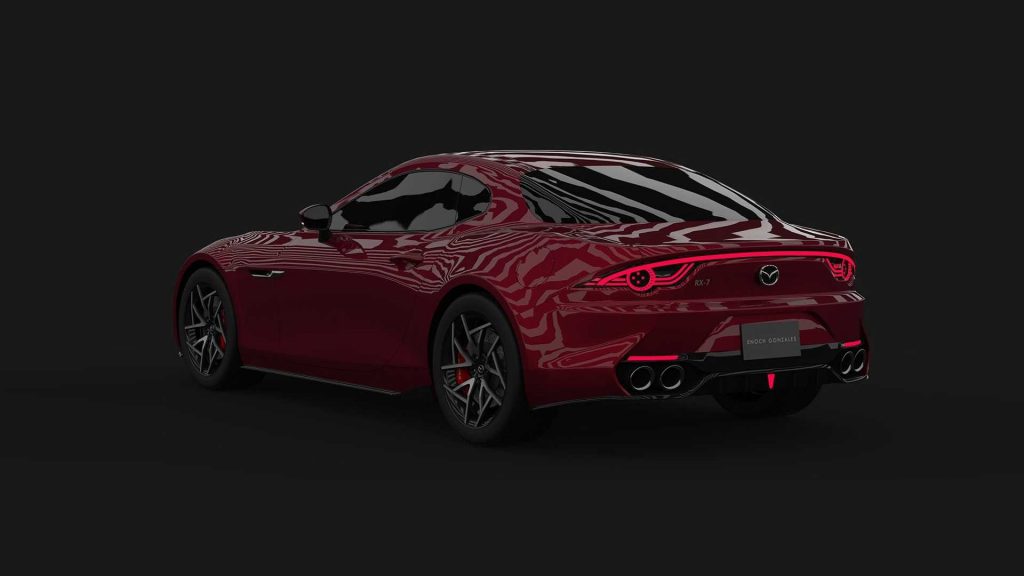 Mazda RX-7 2022 model render by Mazda enthusiasts - Automacha