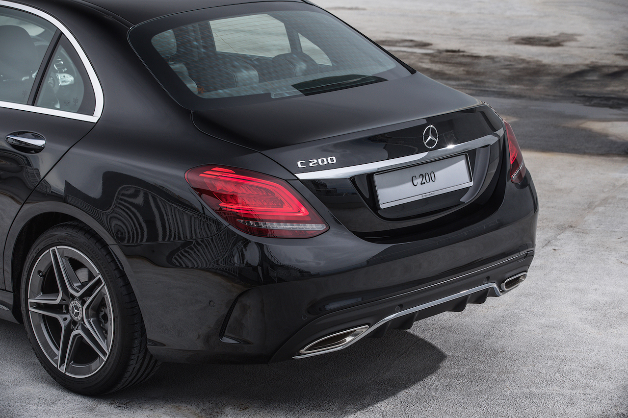Mercedes Benz C 200 AMG Line Back After Facelift - Automacha