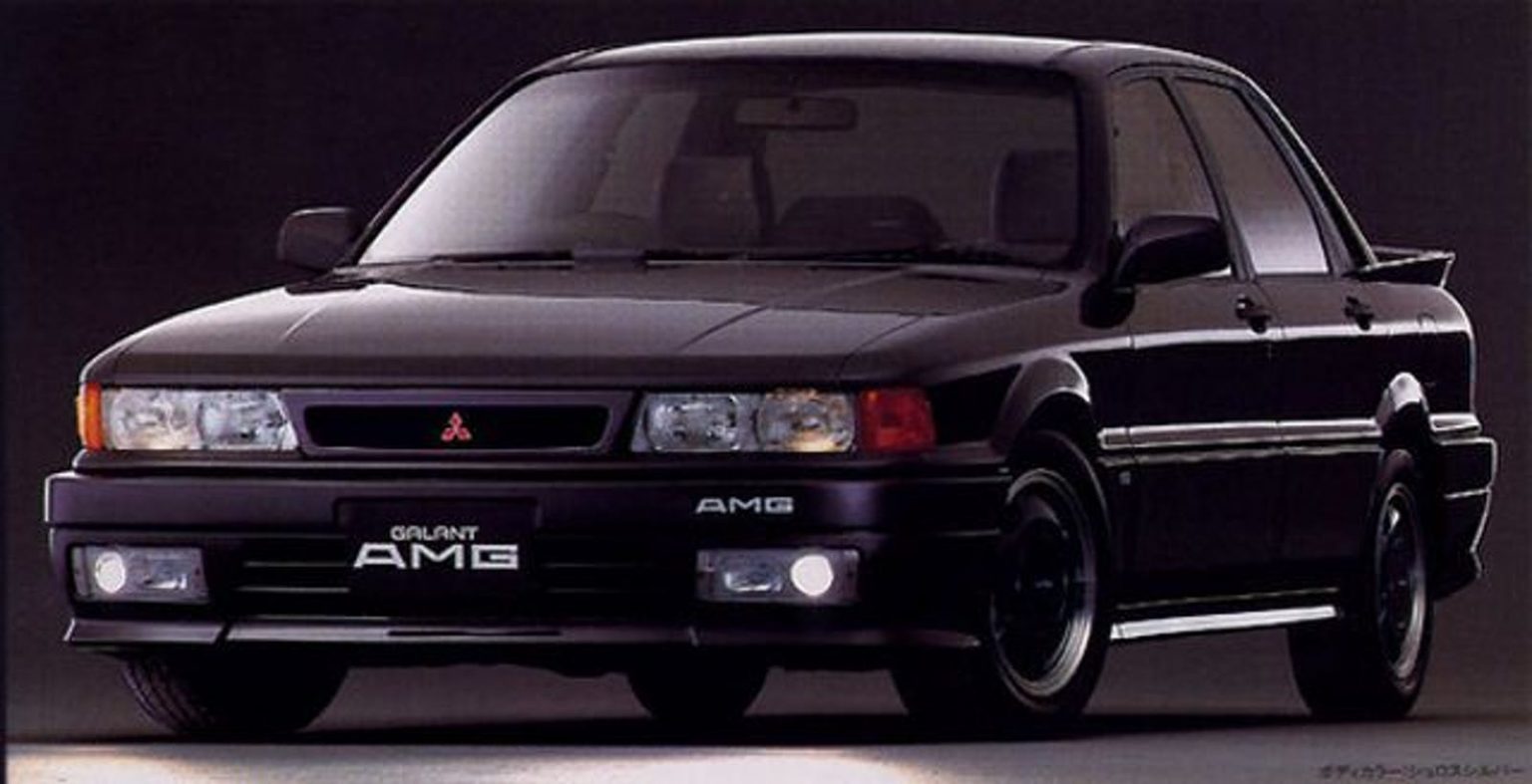The Mitsubishi Galant AMG Is An AMG Tuned Mitsubishi - Automacha