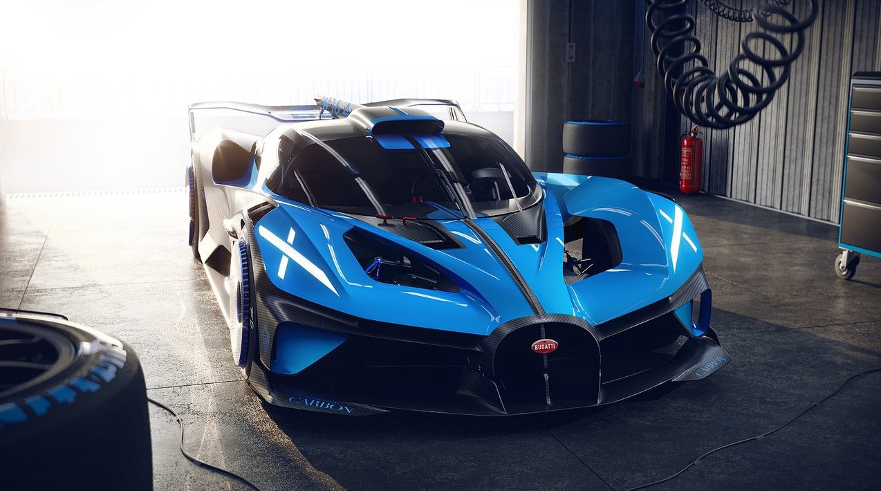 Bugatti Bolide Concept Is A 1,825 hp 300 mph Track Weapon - Automacha