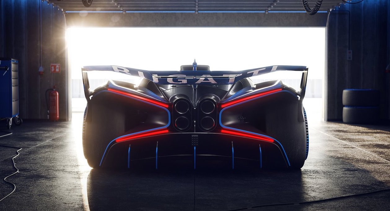 Bugatti Bolide Concept Is A 1,825 hp 300 mph Track Weapon - Automacha