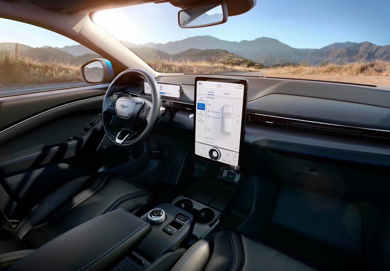 Mustang Mach-E B&O Speakers Span A Third Of The Dash - Automacha