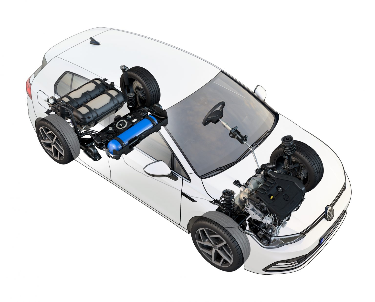 New Volkswagen Golf TGI Is Powered By Natural Gas - Automacha