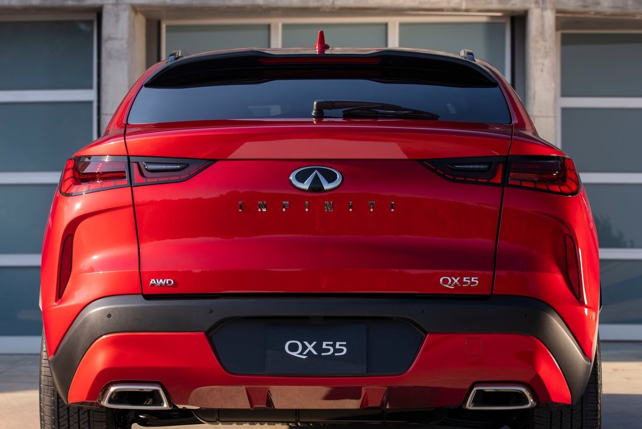 Infiniti QX55 Is A Sleek And Sporty Crossover-Coupe - Automacha