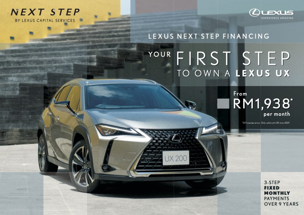 Lexus UX Now Available With Lexus Next Step Finance Plan - Automacha
