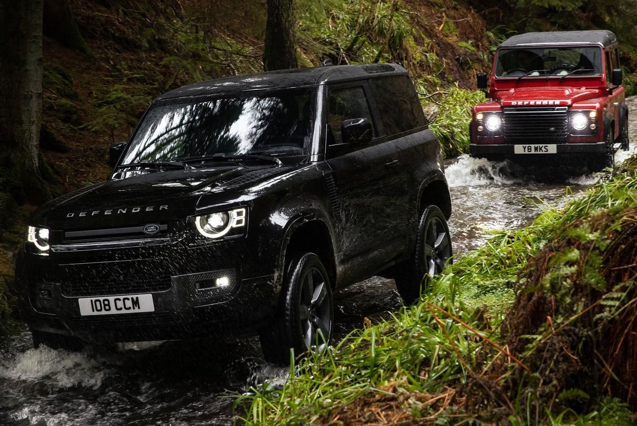 Land Rover Shoves A Supercharged V8 Into The Defender - Automacha