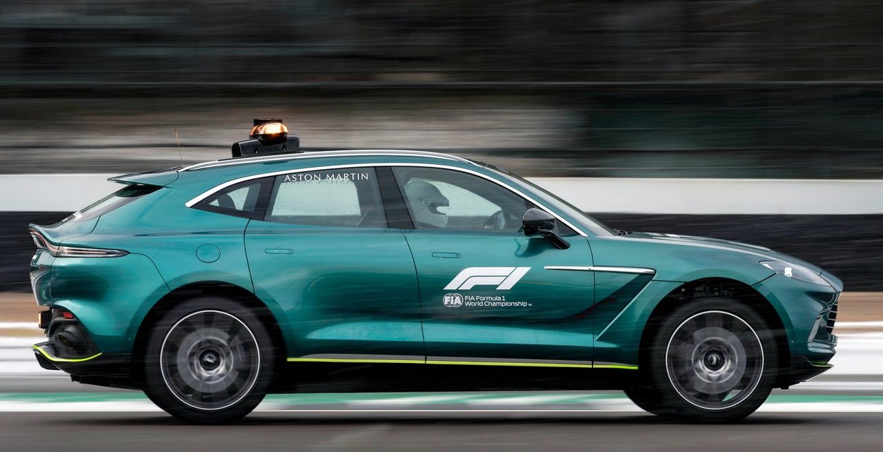 Aston Martin Unveils The 2021 F1 Safety And Medical Car - Automacha