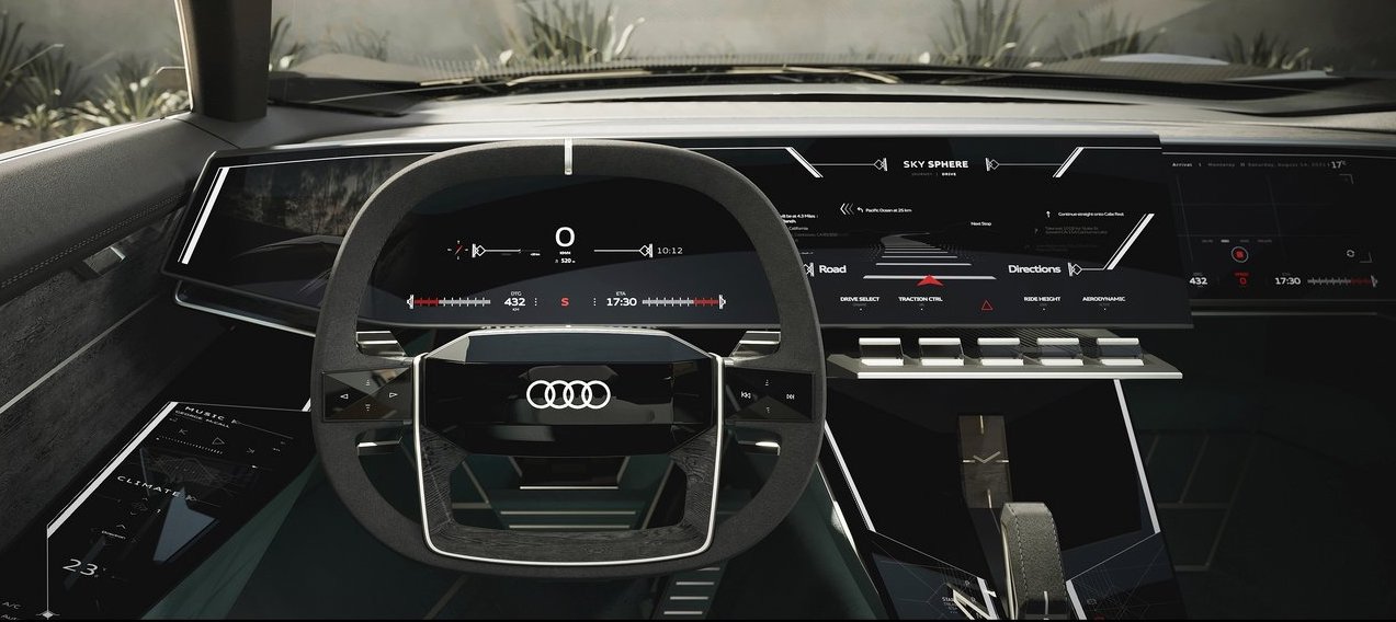 Audi’s Skysphere Is A Shapeshifting EV Roadster Concept - Automacha