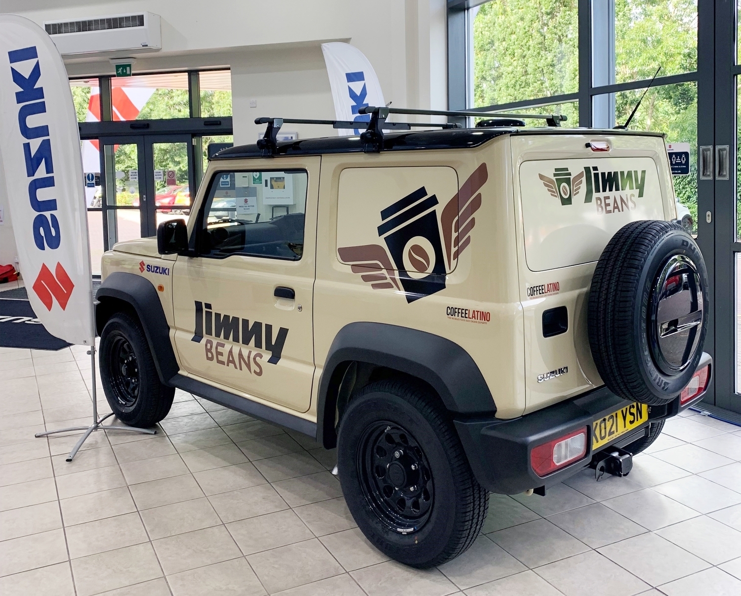 The Suzuki Jimny Beans Is An Off-Road Ready Coffee Bar - Automacha