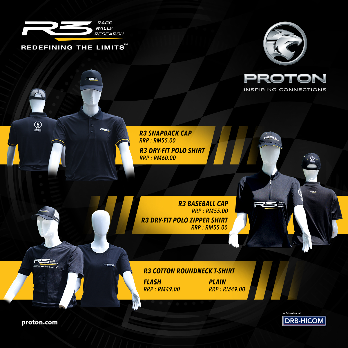 Proton R3 launches new range of premium oils and merchandise - Automacha