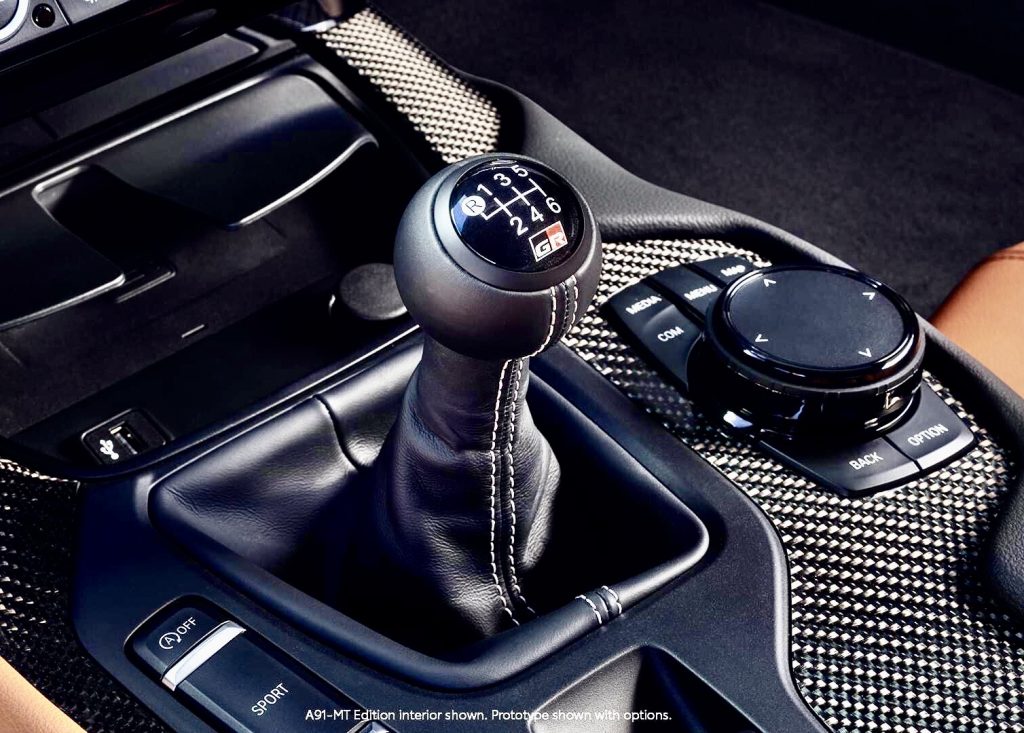 Toyota GR Supra now with 6-speed manual transmission - Automacha