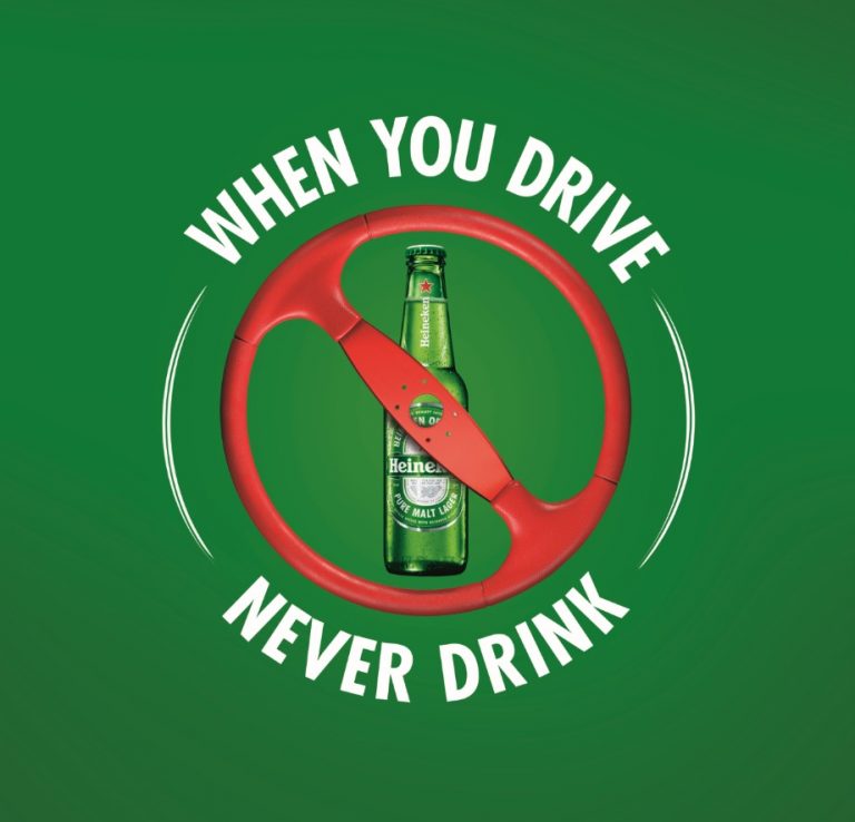 ‘When You Drive, Never Drink’, anti-drink driving campaign by Heineken ...