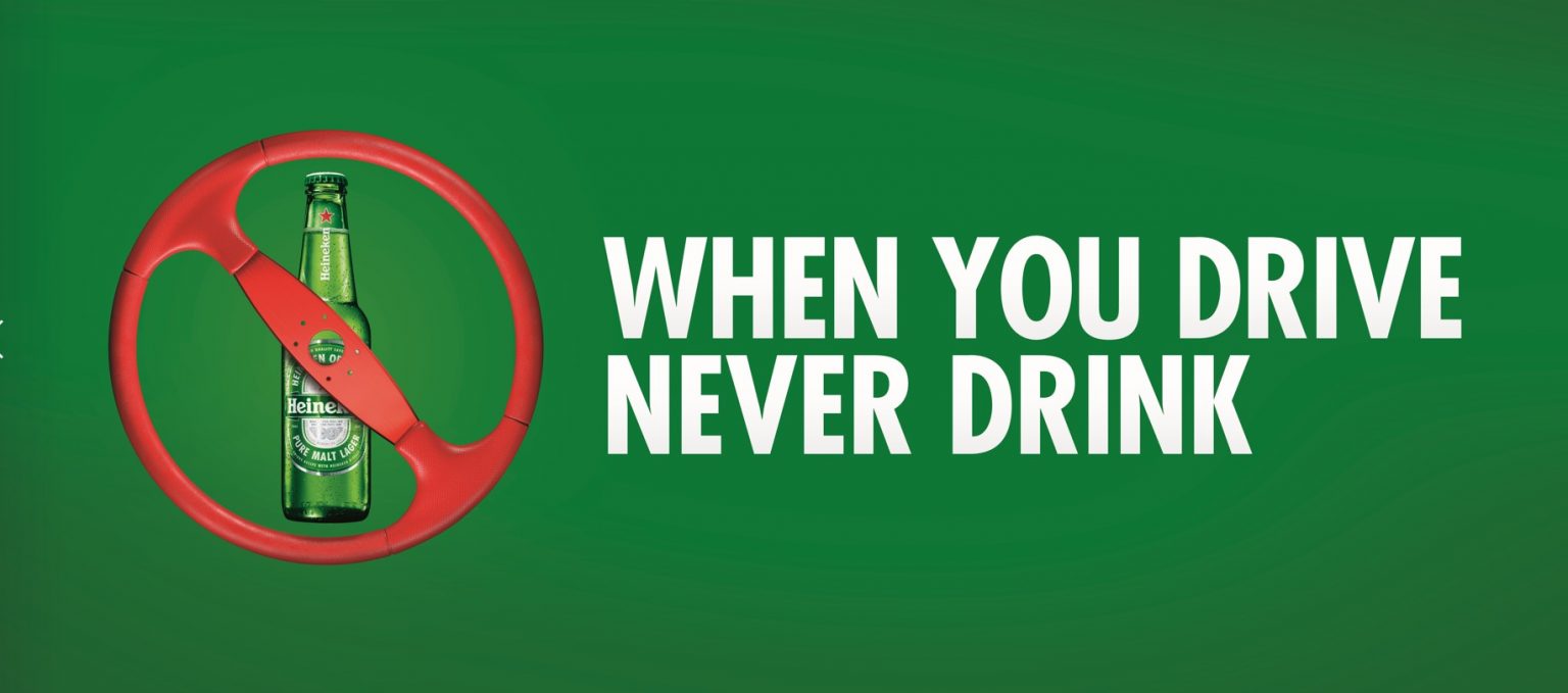 ‘When You Drive, Never Drink’, anti-drink driving campaign by Heineken ...