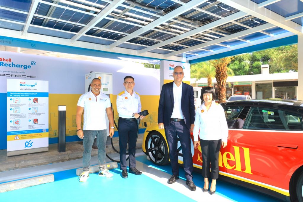 Porsche & Shell launch first 180 kW EV Charging in Thailand - Automacha