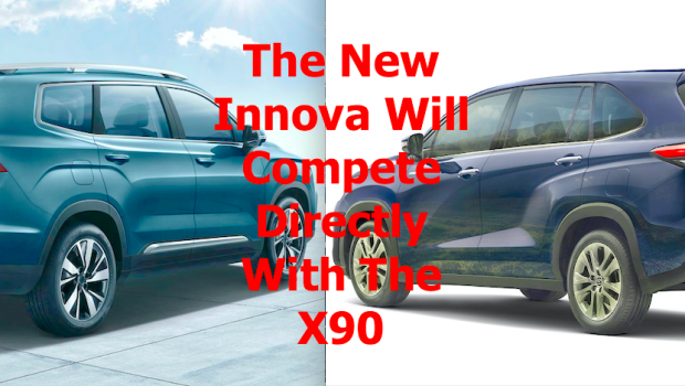 Why Is The New Toyota Innova Competing With The X90 - Automacha