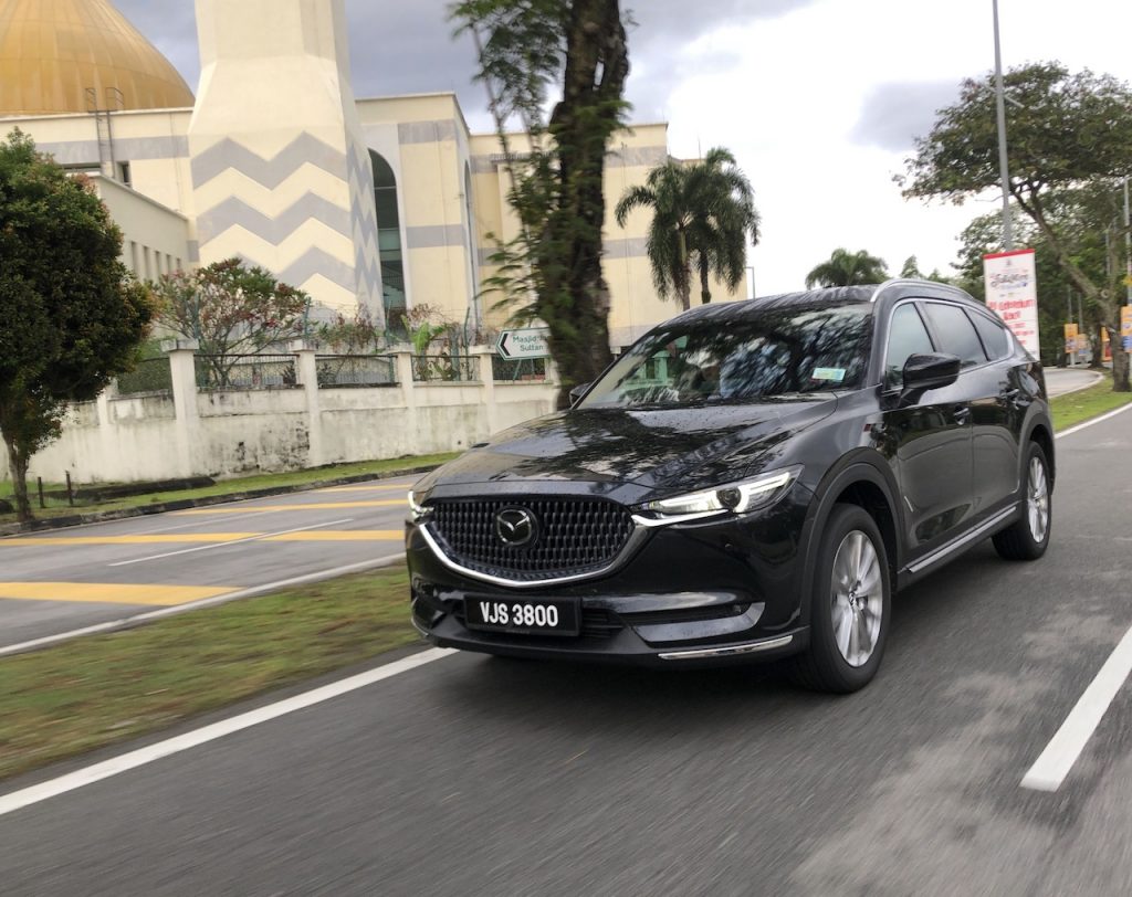 Mazda CX-8 SKYACTIV-G Turbo Test Drive Review - Automacha