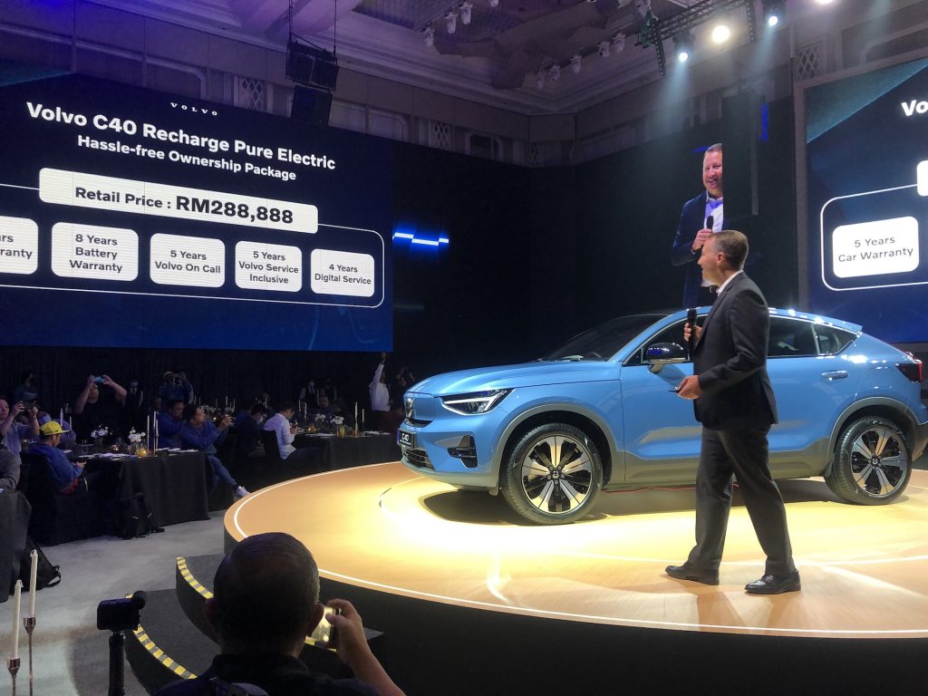 Volvo C40 Pure Electric In Malaysia For Just RM288,888 - Automacha