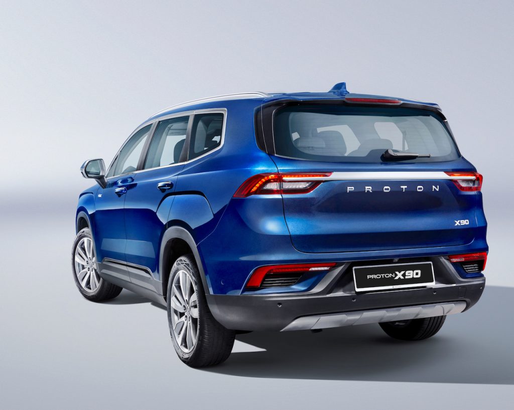 PROTON X90 SUV With 3 Rows Unveiled This Evening - Automacha