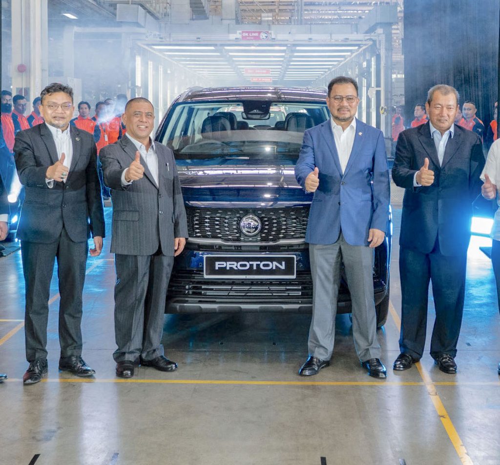 PROTON X90 Face Shown At Tanjung Malim Factory - Automacha