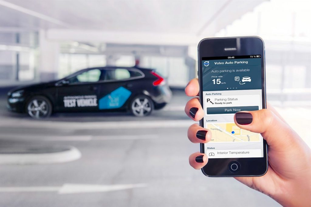 Imagine Controlling Parking Manoeuvres With Your iPhone - Automacha