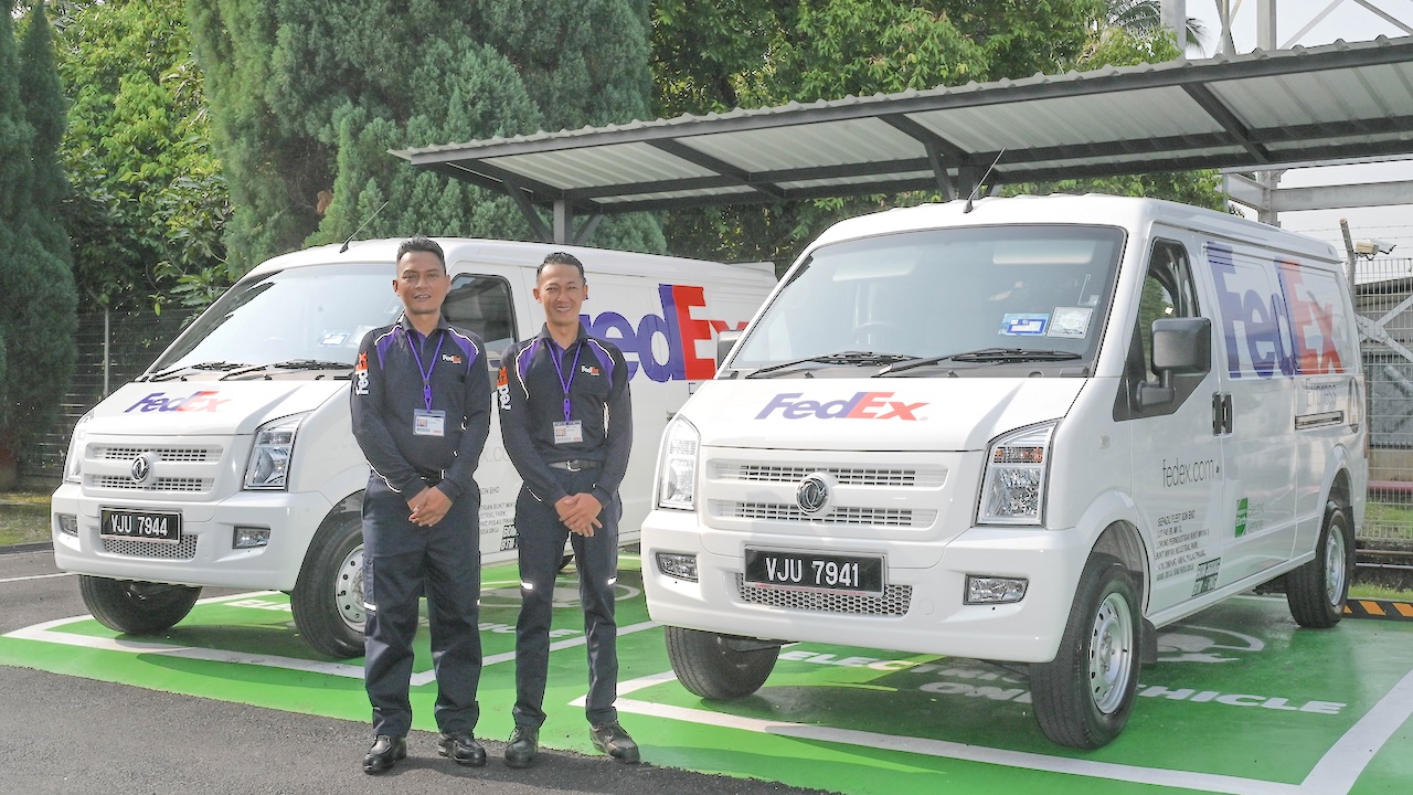 FedEx Now Has Two Electric Vans In Malaysia - Automacha