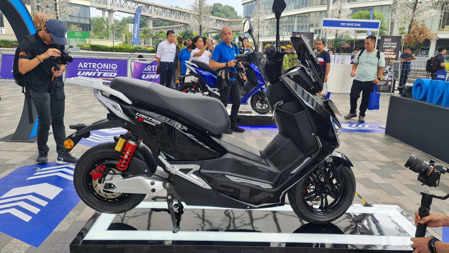 United E-Motor TX1800 & TX3000 E-Motorbikes Launched Locally - Automacha