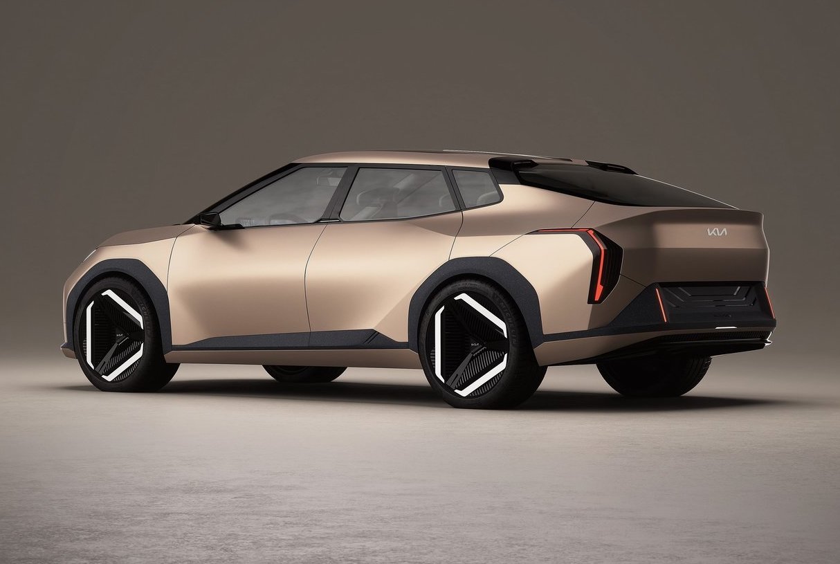 Kia EV4 Concept Previewed With A Funky Fastback Rear End - Automacha