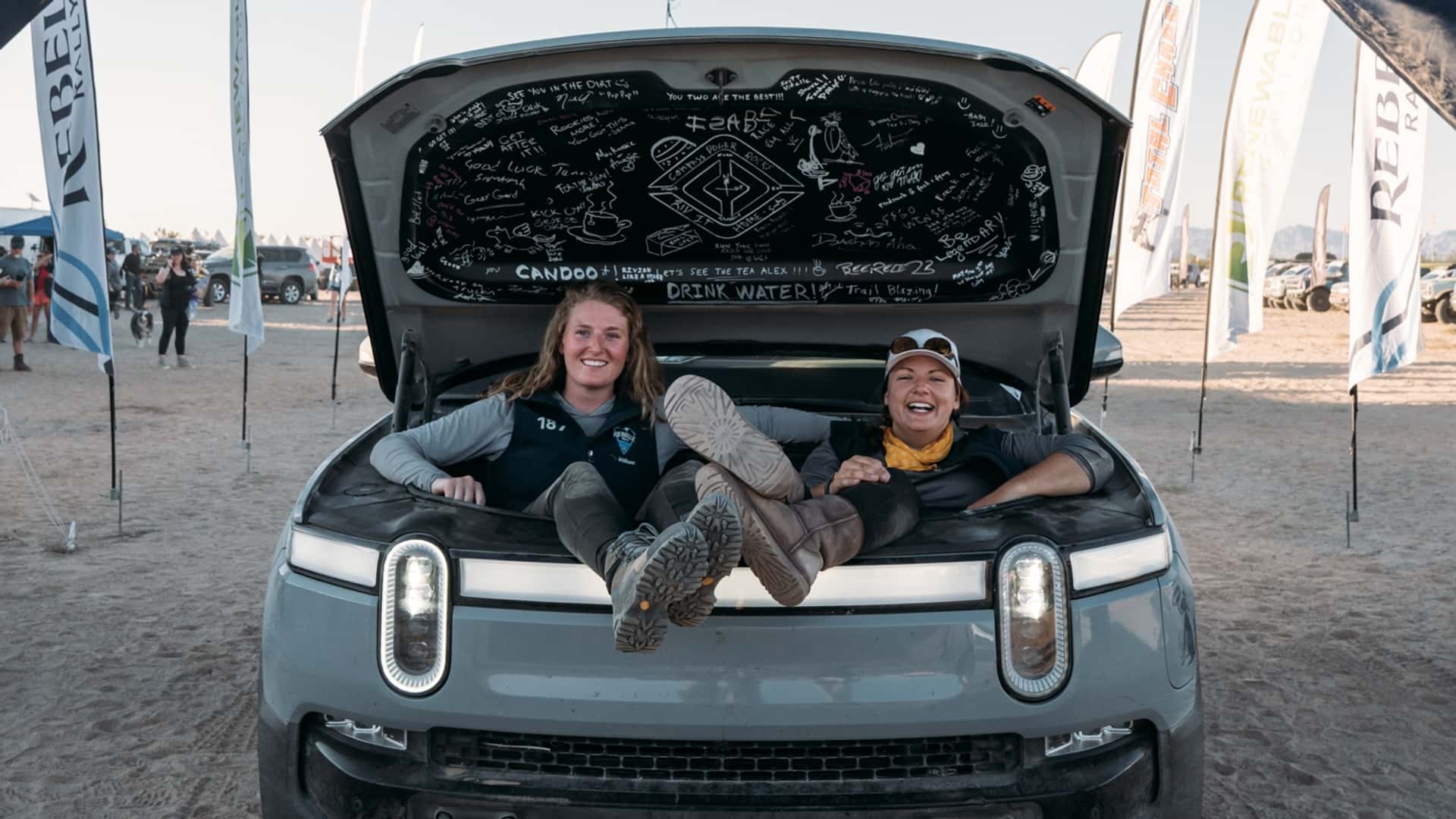 A Stock Rivian R1T Becomes First EV To Win The Rebelle Rally - Automacha