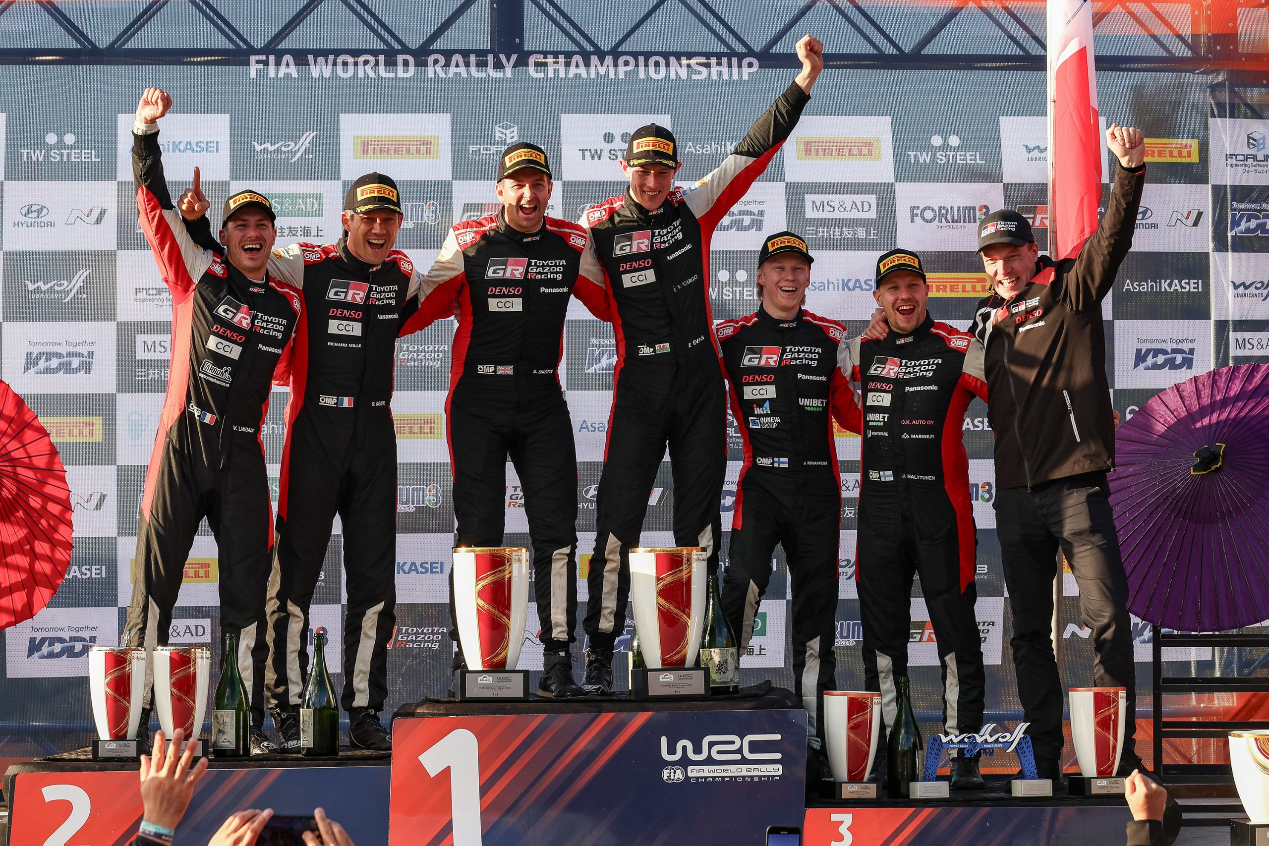 Toyota Caps Off The 2023 WRC Season With A 1-2-3 Finish - Automacha