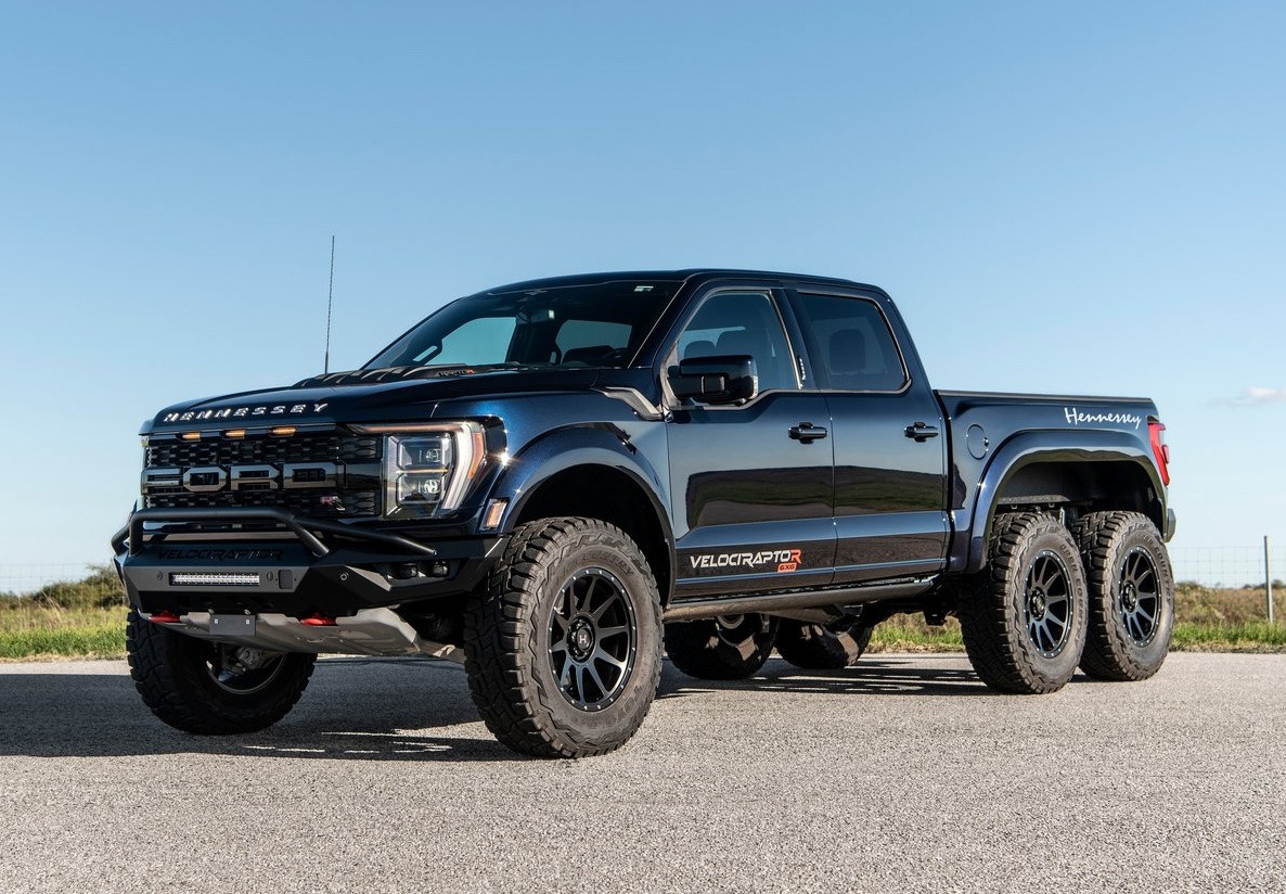 Hennessey VelociRaptoR 6x6 Is A 6-Wheeled Pickup With 700 HP - Automacha