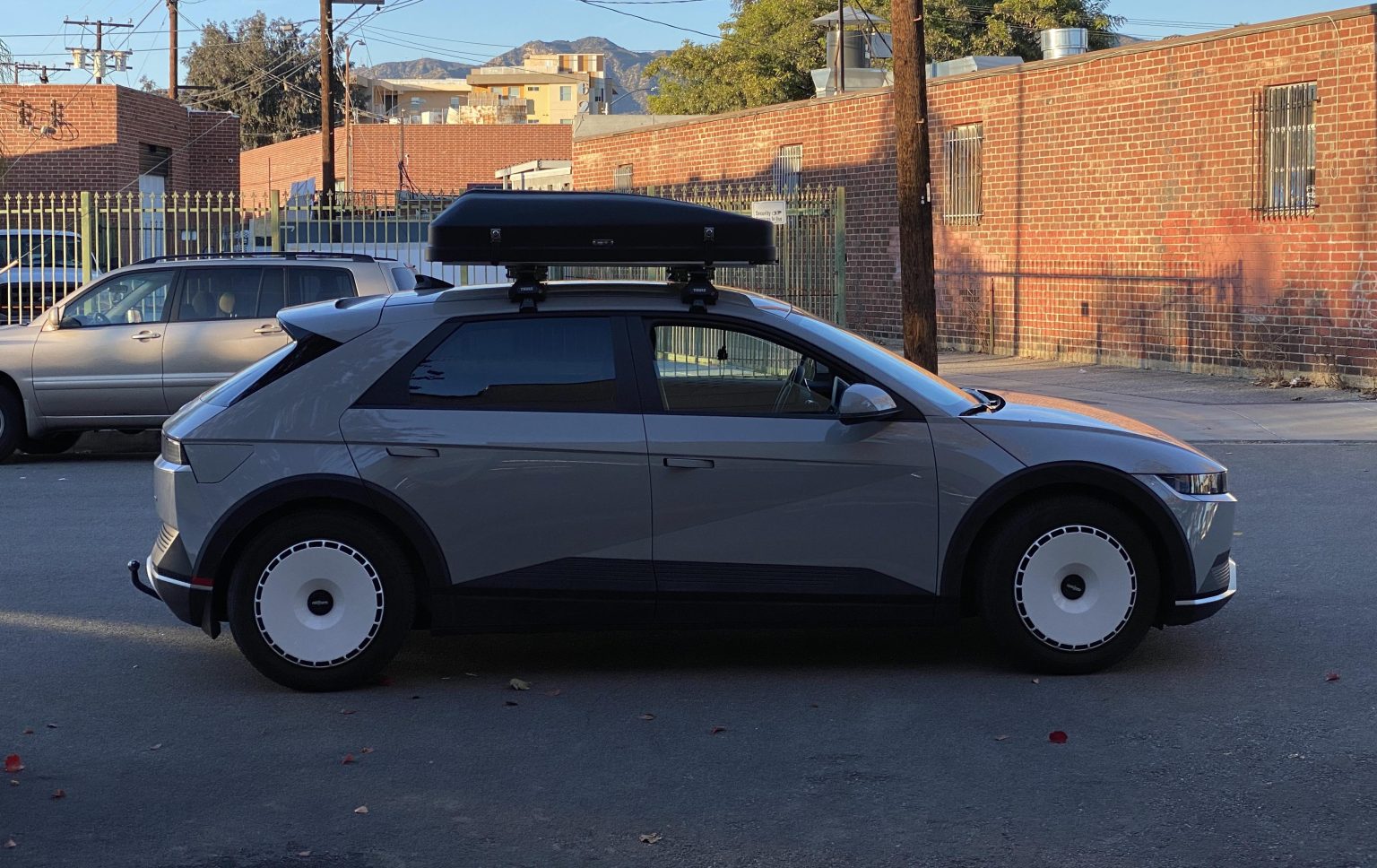 An IONIQ 5 On Rotiform Aerodisks Screams Cyberpunk Rally Car - Automacha