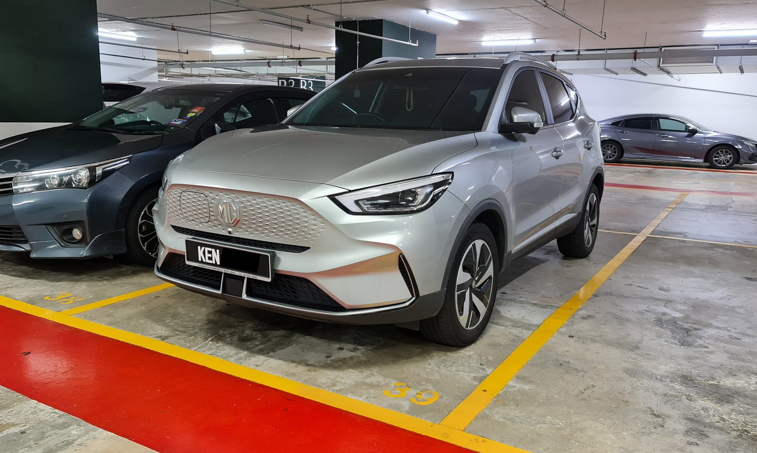 MG ZS EV Spotted With Local Registration, Official Launch Soon? - Automacha