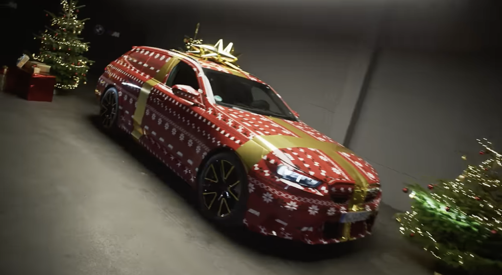 BMW Celebrated Christmas By Teasing An Upcoming M5 Touring - Automacha