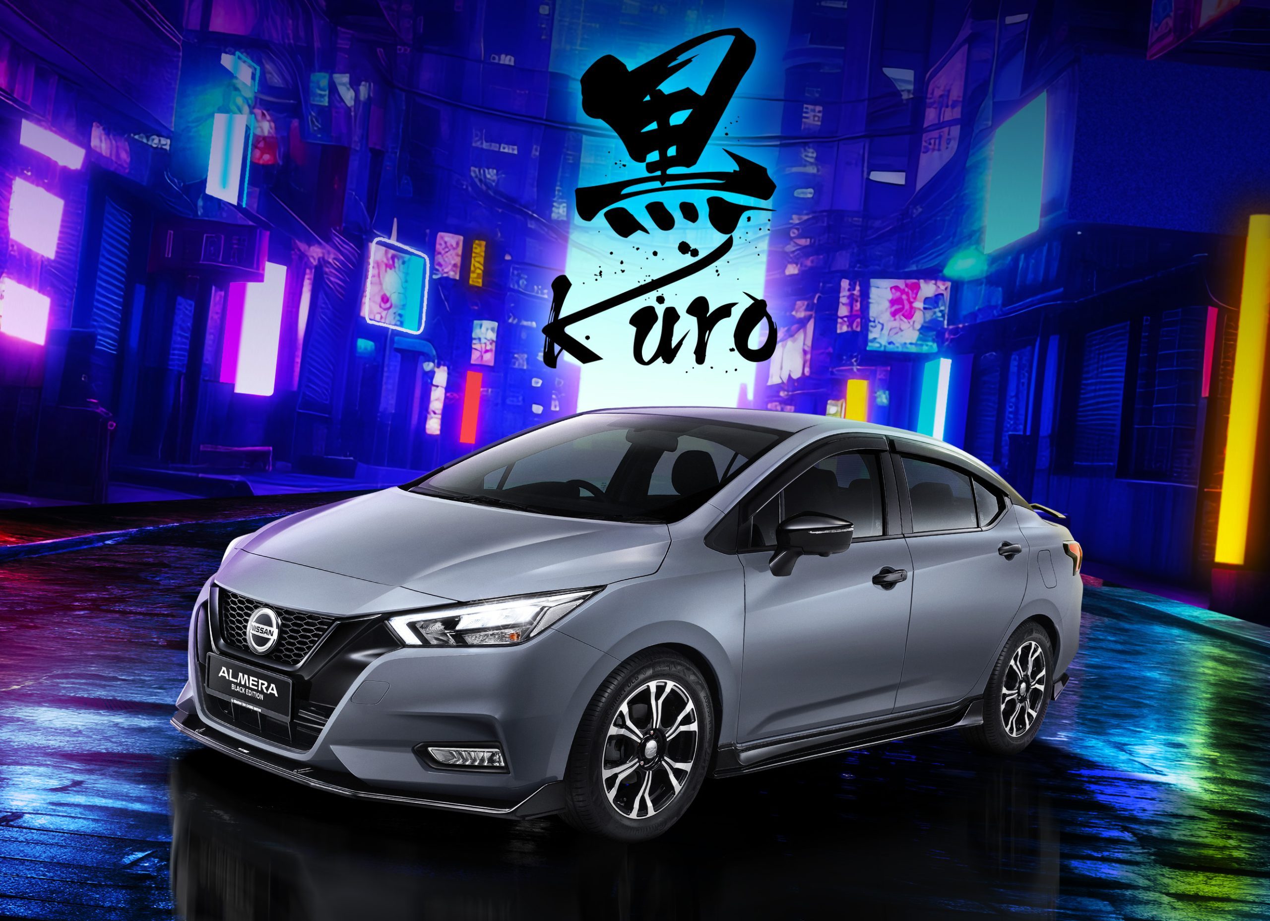 Nissan Debuts New Kuro Edition For Its Almera Turbo In Malaysia - Automacha
