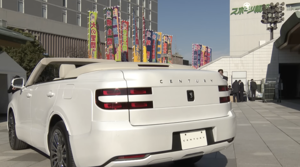 Toyota Debuts A Drop-Top Century SUV For Sumo Champions - Automacha