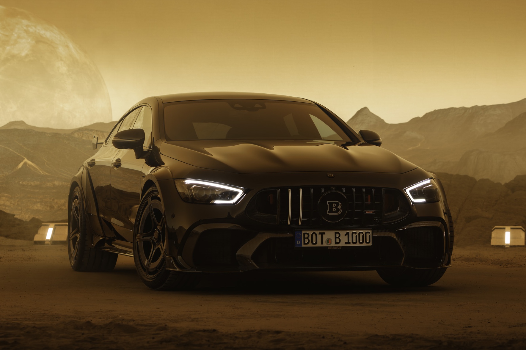 The Rocket 1000 Is Brabus’ 1,000 HP Take On An AMG GT 4 Door - Automacha
