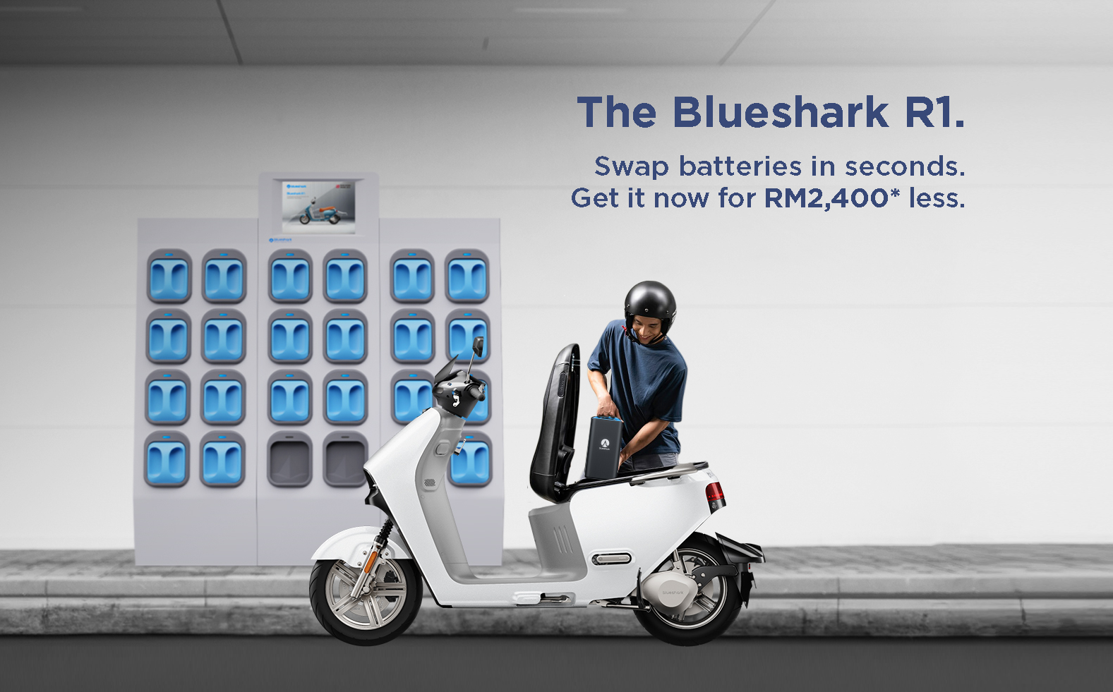 Blueshark Expands E-Bike Battery Swap Network In Malaysia - Automacha