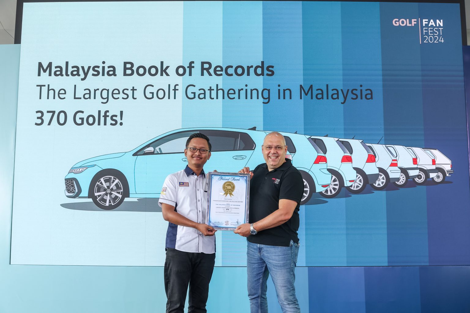 Volkswagen Sets New Record With Largest Local Golf Gathering - Automacha