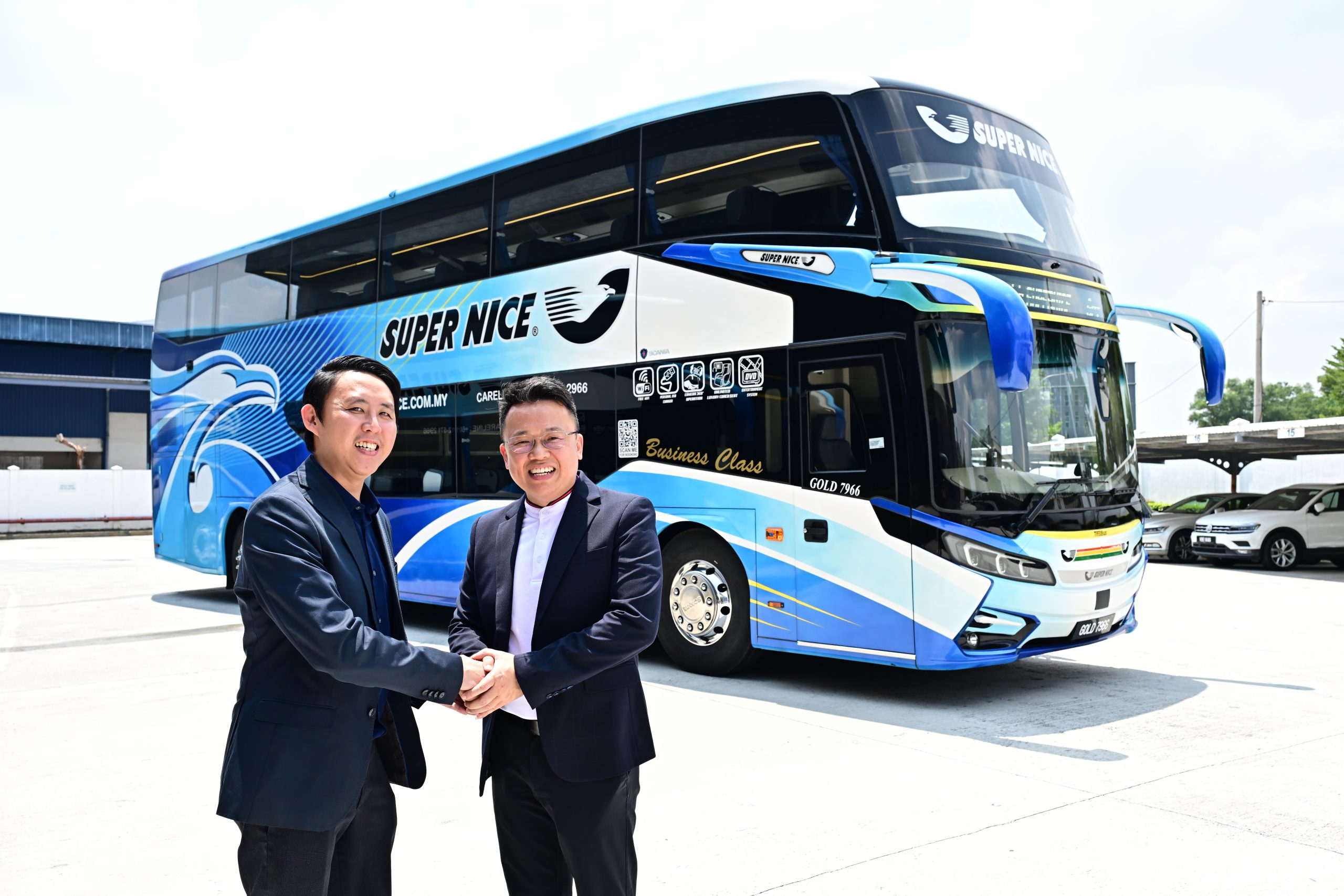 Scania Delivers 1st ADAS-Equipped Double Decker To Super Nice - Automacha