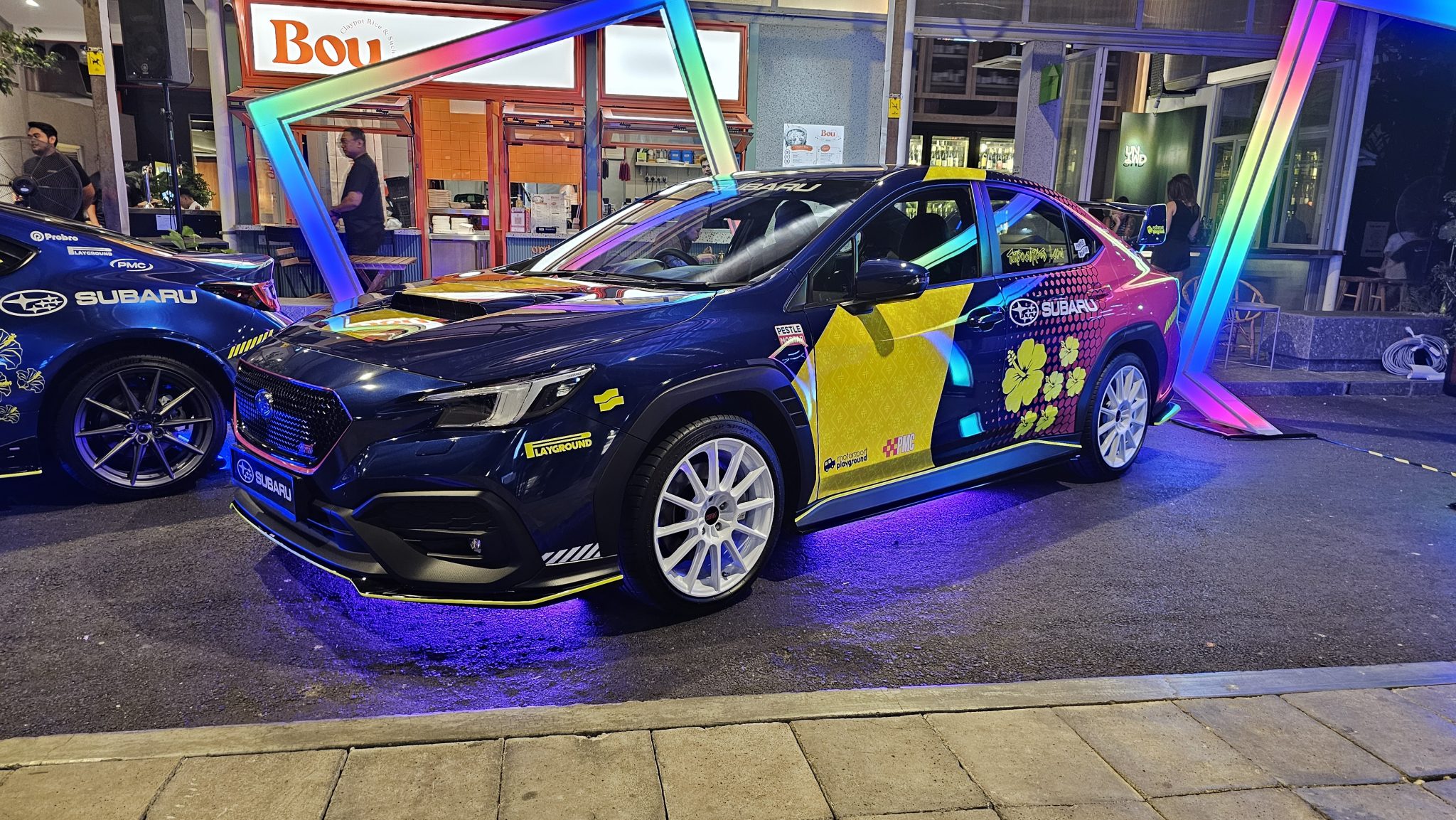 Subaru Shows Off A Songket-Inspired Livery For Its BRZ & WRX - Automacha