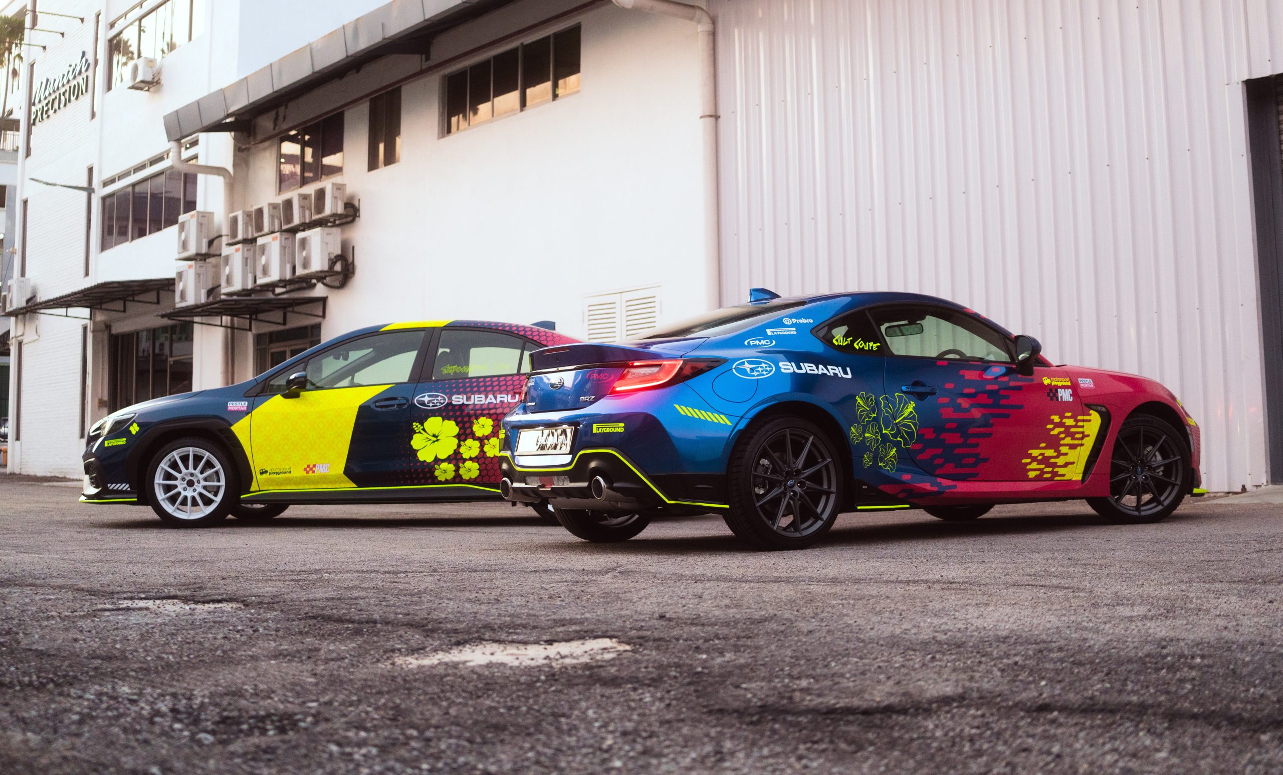 Subaru Shows Off A Songket-Inspired Livery For Its BRZ & WRX - Automacha