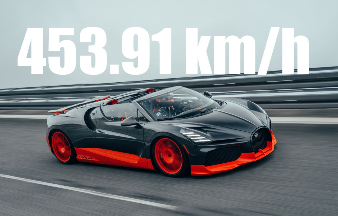 Bugatti's W16 Mistral Just Smashed The Open-Top Speed Record - Automacha